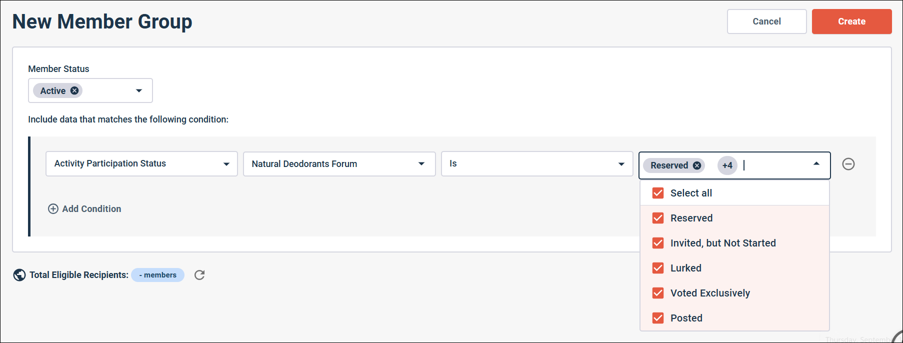 View forum data with profile variables – Alida Help Center