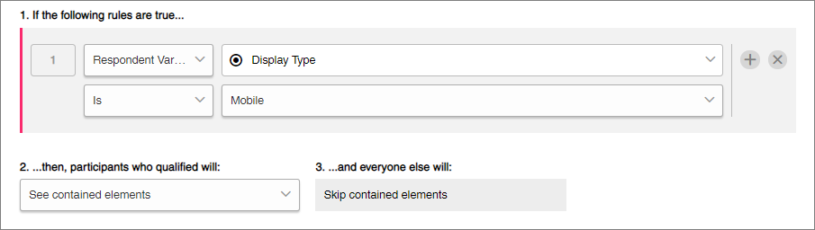 Survey logic – Alida Help Center